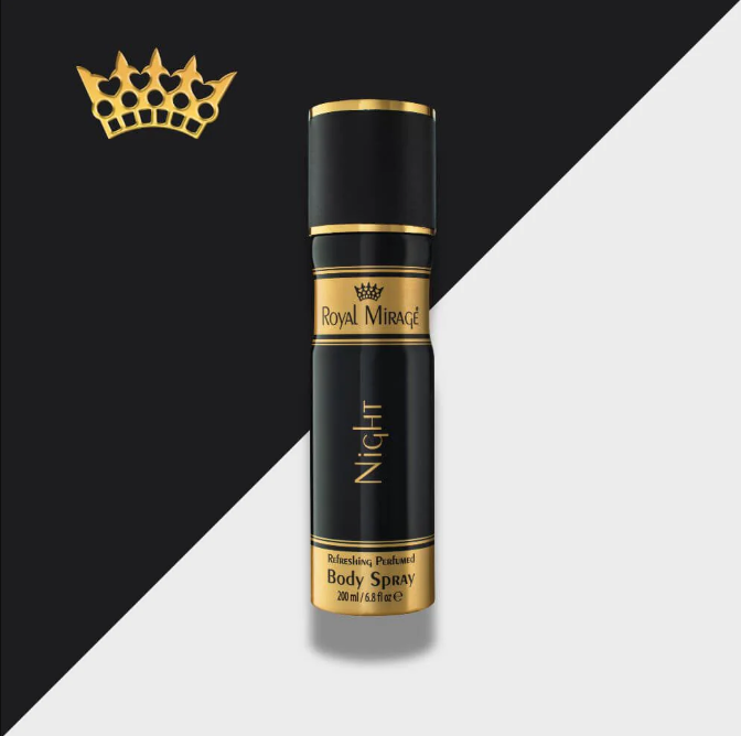 Royal Mirage Night Body Spray Price in Pakistan > ladiestrends.pk