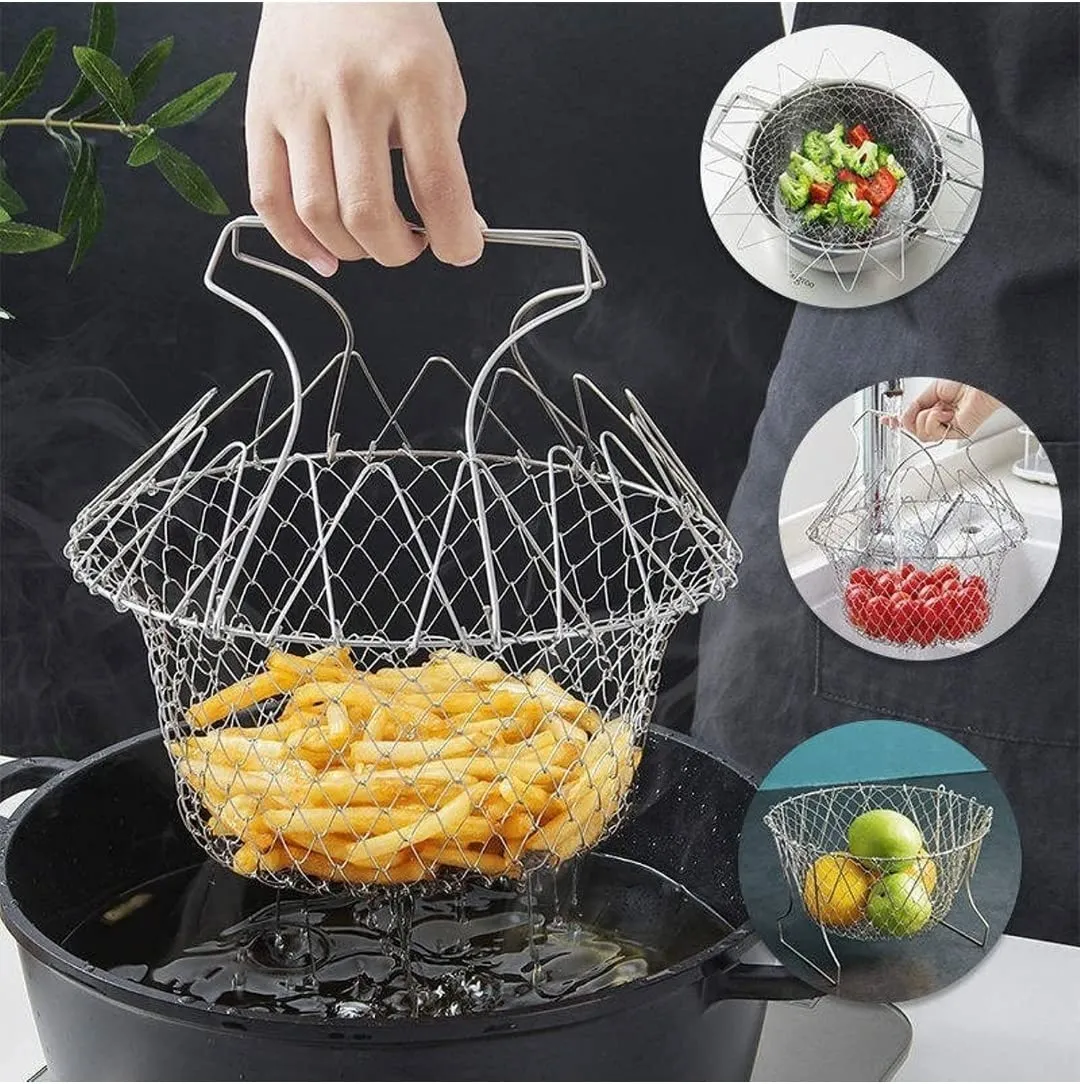 Multifunction Foldable Basket Net Price in Pakistan > ladiestrends.pk