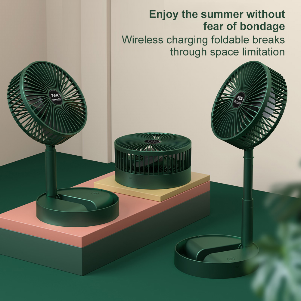 Rechargeable Telescopic Folding Fan Price in Pakistan > ladiestrends.pk